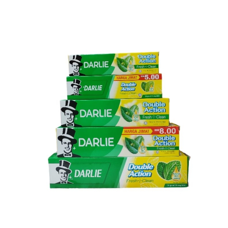 DARLIE Double Action Fresh+Clean Original Strong Mint Fluoride ...