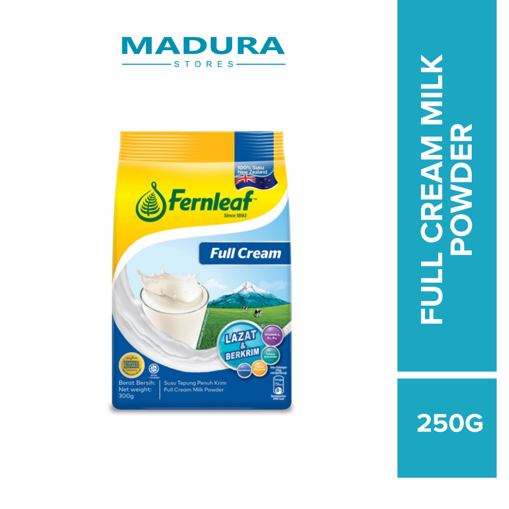 Fernleaf Full Cream Milk Powder 250g | Shopee Malaysia