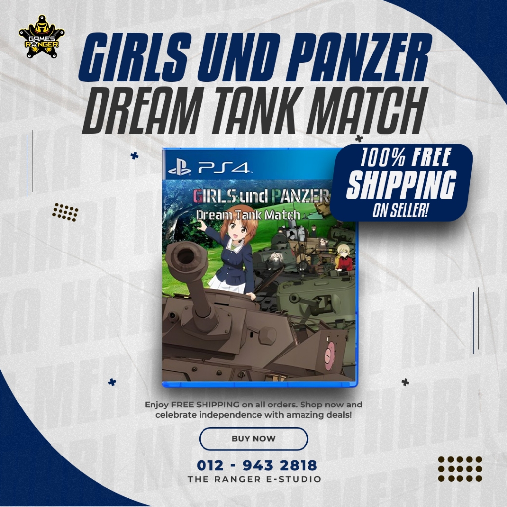 Girl Und Panzer Dream Tank Match - PS4 Disc (Brand New & Sealed ...