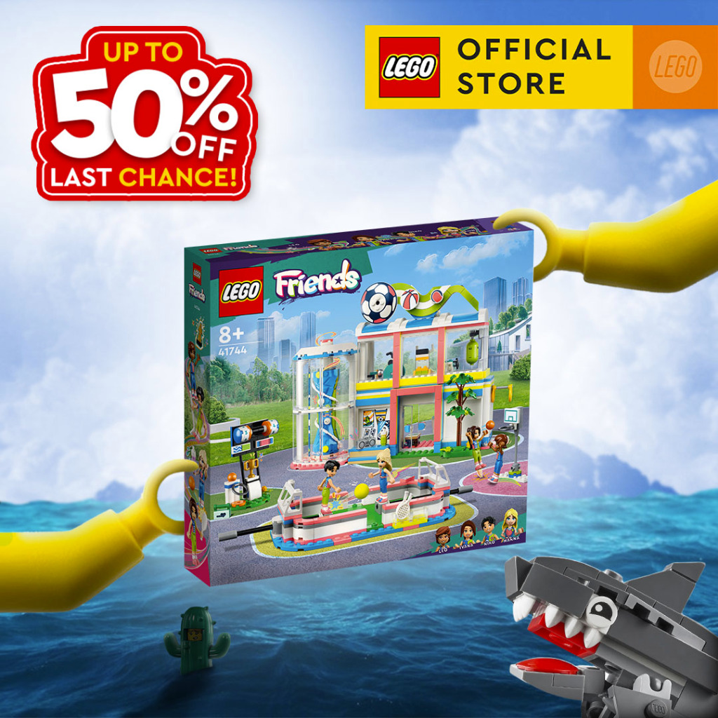 LEGO Friends 41744 Sports Centre Building Toy Set (832 Pieces) | Shopee ...