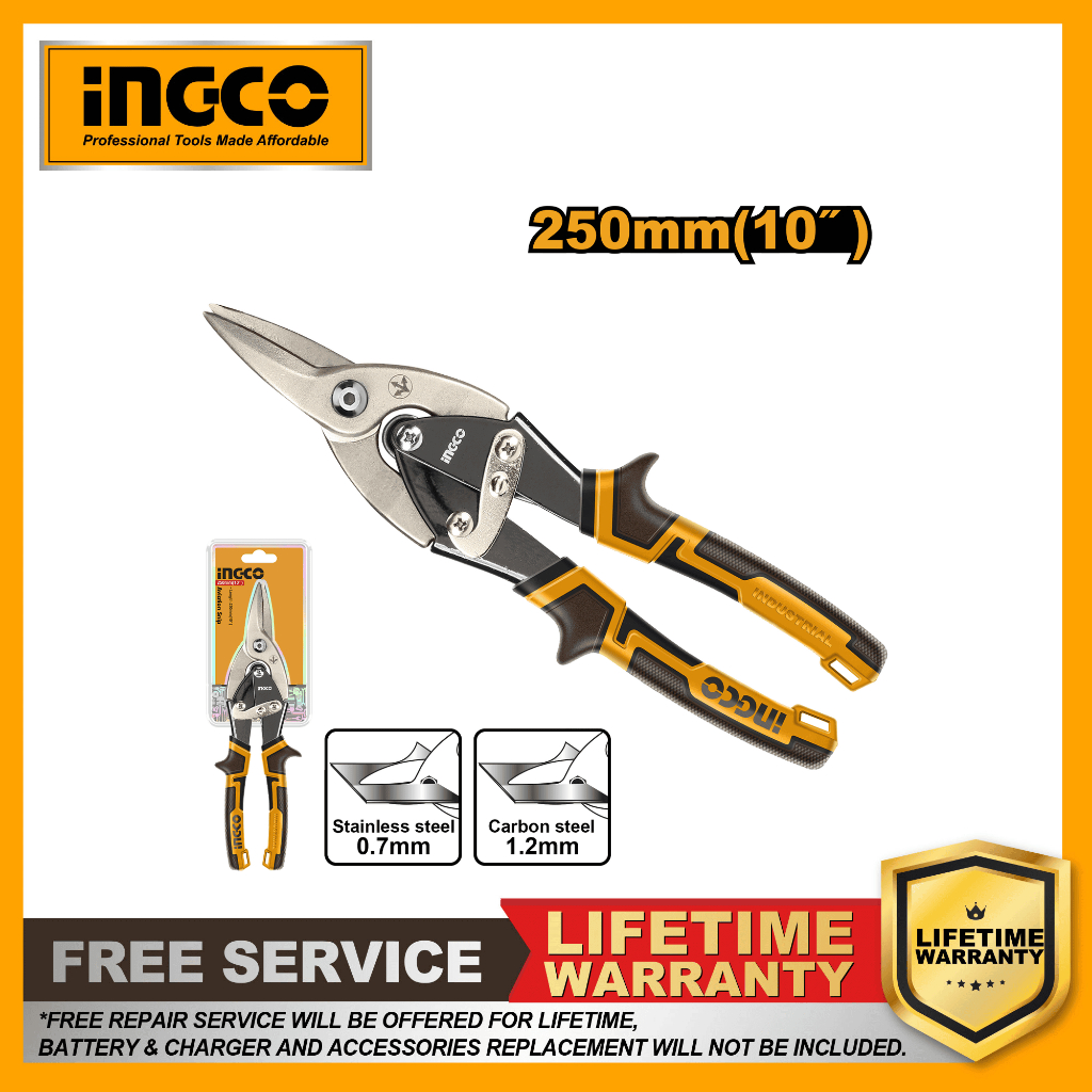 INGCO Aviation snip HTSN0110S | Shopee Malaysia