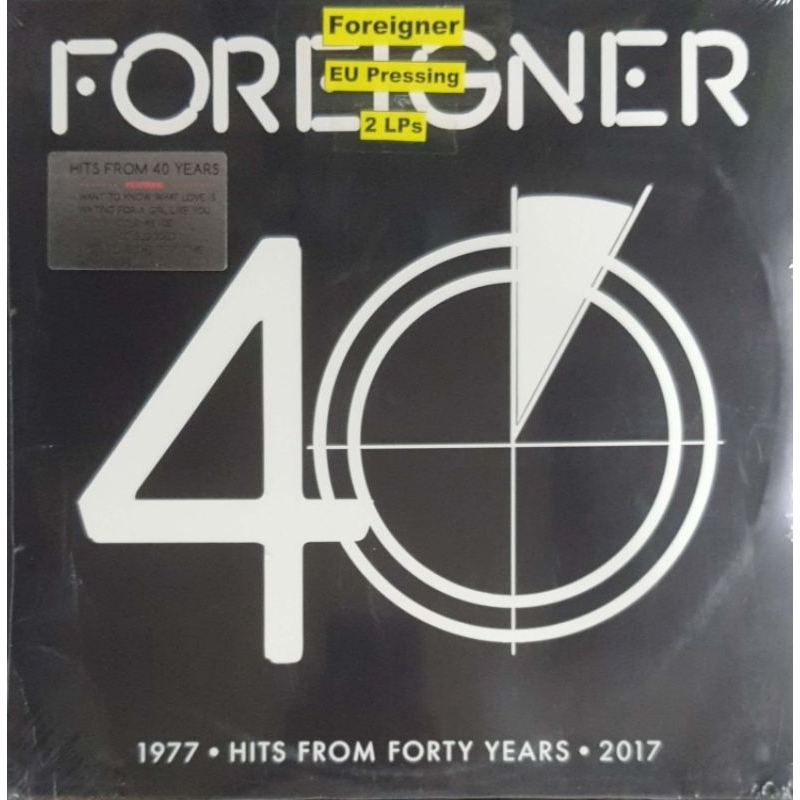Foreigner - 40 (2LPs) | Shopee Malaysia