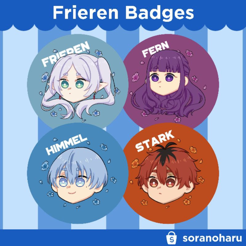 Frieren Pin Badges | Shopee Malaysia