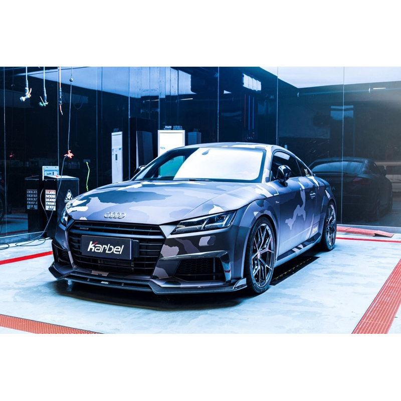 Audi TT MK3 TTS TTRS RS KARBEL dry carbon fiber front side rear skirt ...