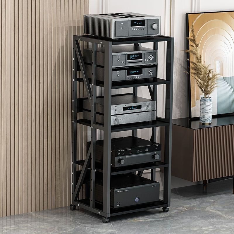 NEW Amplifier rack multi-layer household adjustable spacing mobile ...
