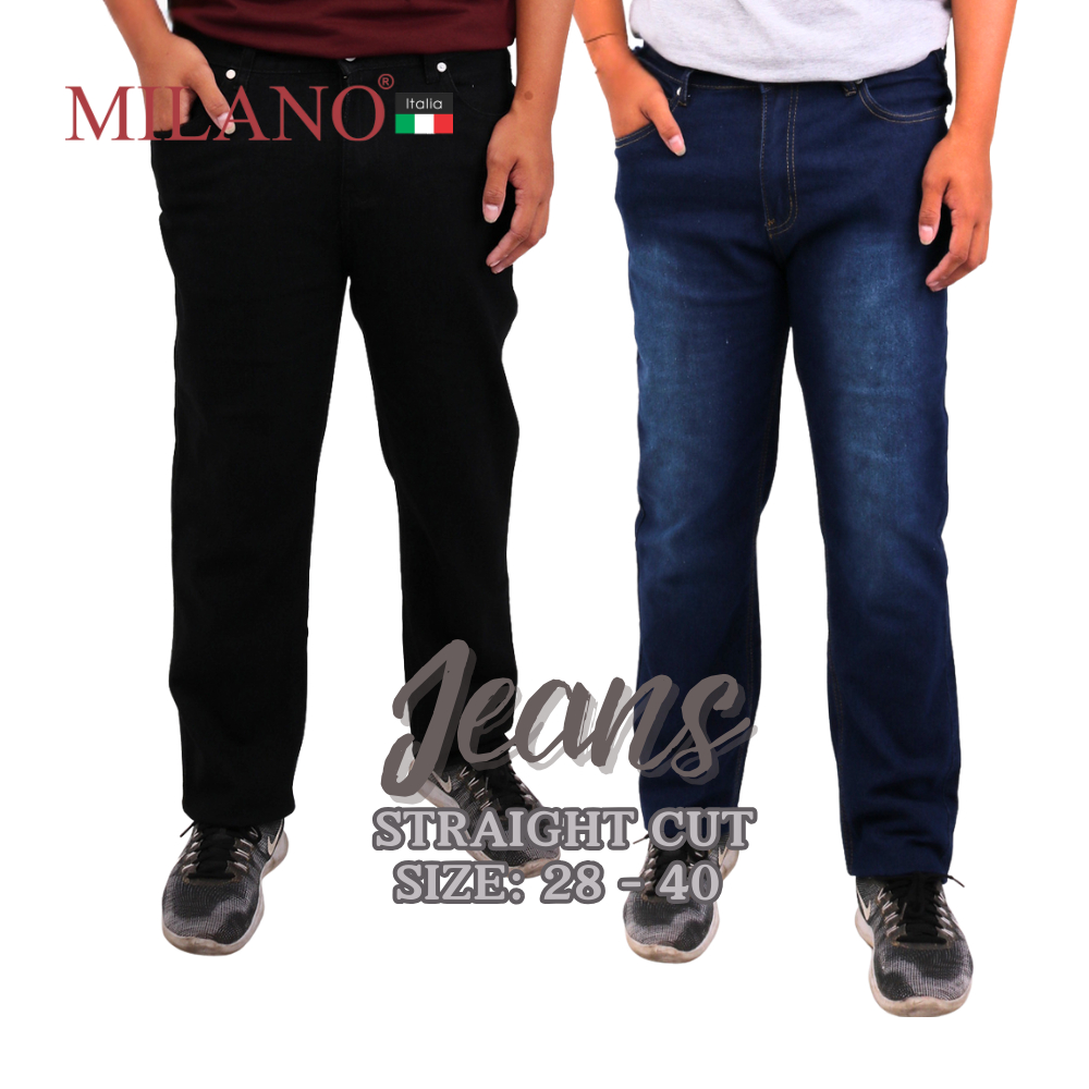 Milano Jeans Long Pants Straight Cut 1153182312 NEW ARRIVAL | Shopee ...