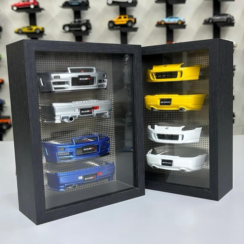1:18 Scale Bumper Display Frame Honda S2000 Bumper and Nissan R34 ...