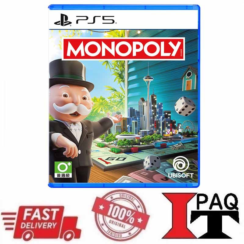 PS5 Monopoly (R3 English/Chinese) | PS5 地产大亨 （R3 中英文版） | Shopee Malaysia