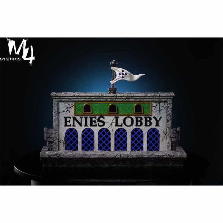 M4 Studio - Enies Lobby Base One Piece CP9 Series 008 Resin Statue GK ...