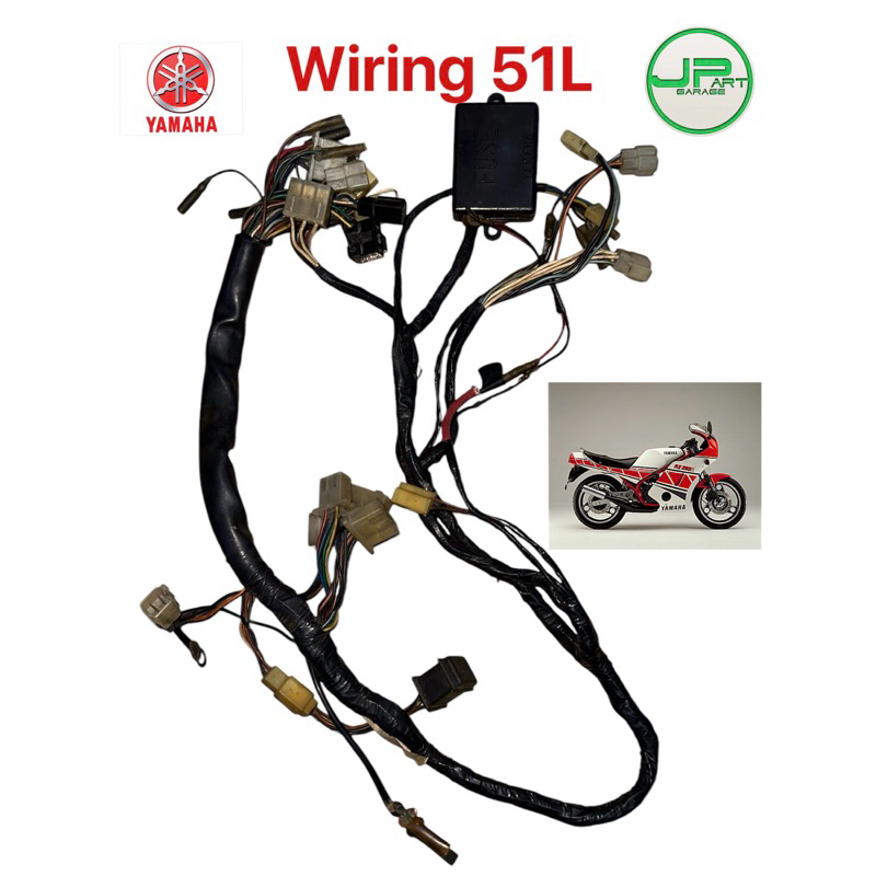 Yamaha Rd250lc ypvs wiring 51L🔥🔥🔥 | Shopee Malaysia