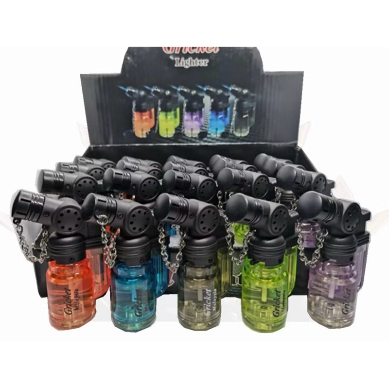Windproof Jet Flame Lighter/Pemetik Api Kalis Angin Jet Flame Gricket ...
