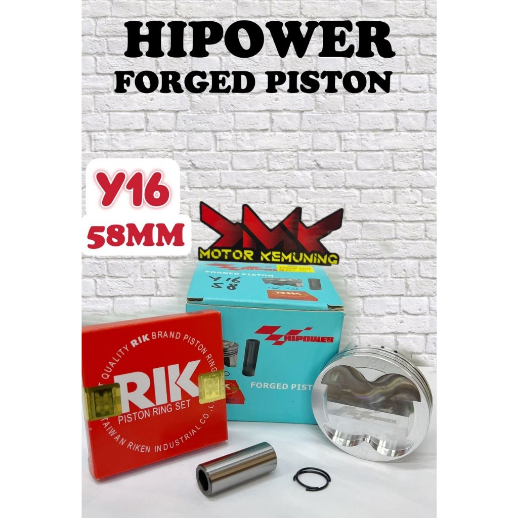 HIPOWER PISTON 57MM 58MM 63MM 65MM LC Y15 FZ Y16 R15 NVX NMAX 135LC ...