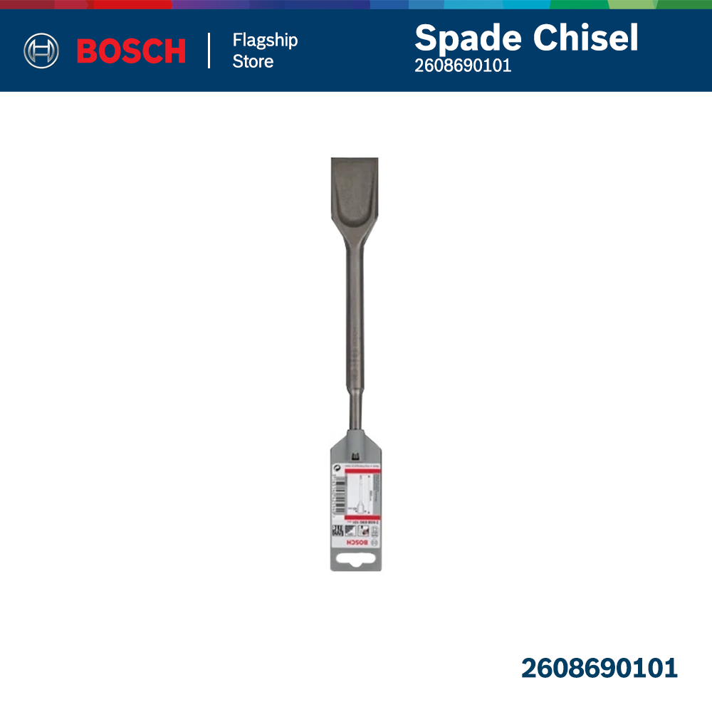 BOSCH SDS Plus Spade Chisel (40x250mm) - 2608690101 | Shopee Malaysia