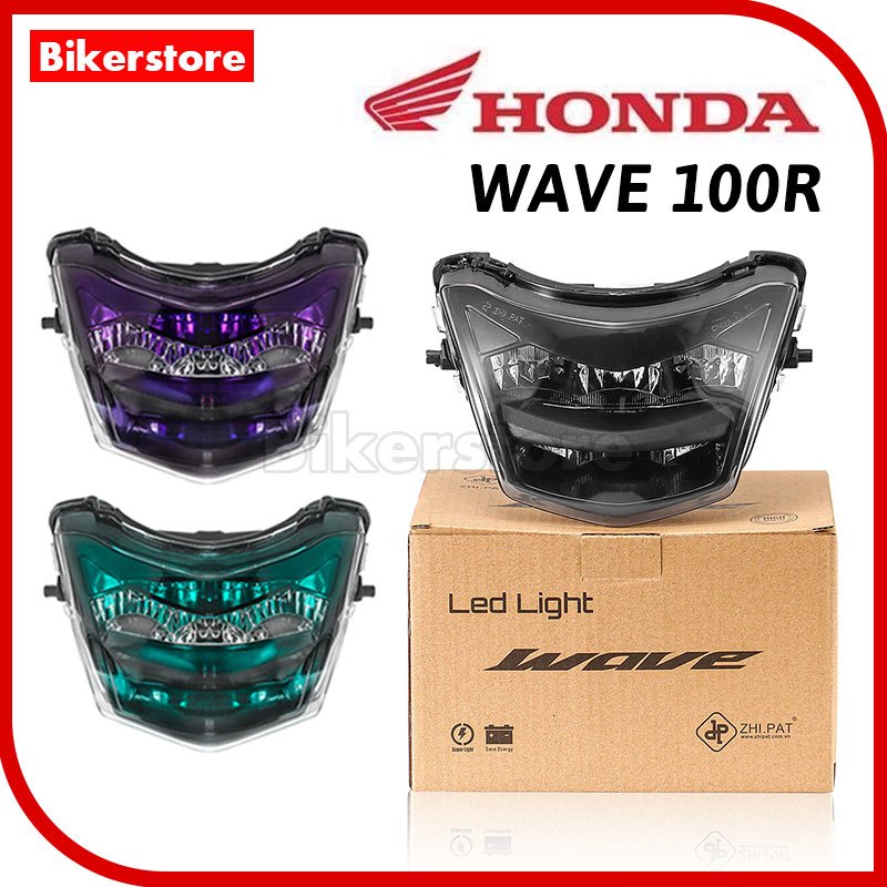 Bikerstore W100R WAVE100R HEAD LAMP LED LAMP HONDA W100-R WAVE100 WAVE ...