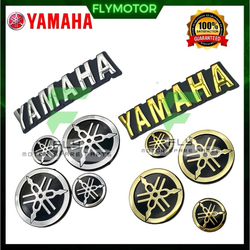 YAMAHA PREMIUM 3D LOGO STICKER EMBLEM LAMBANG Y15 LC135 AVANTIZ Y15ZR ...