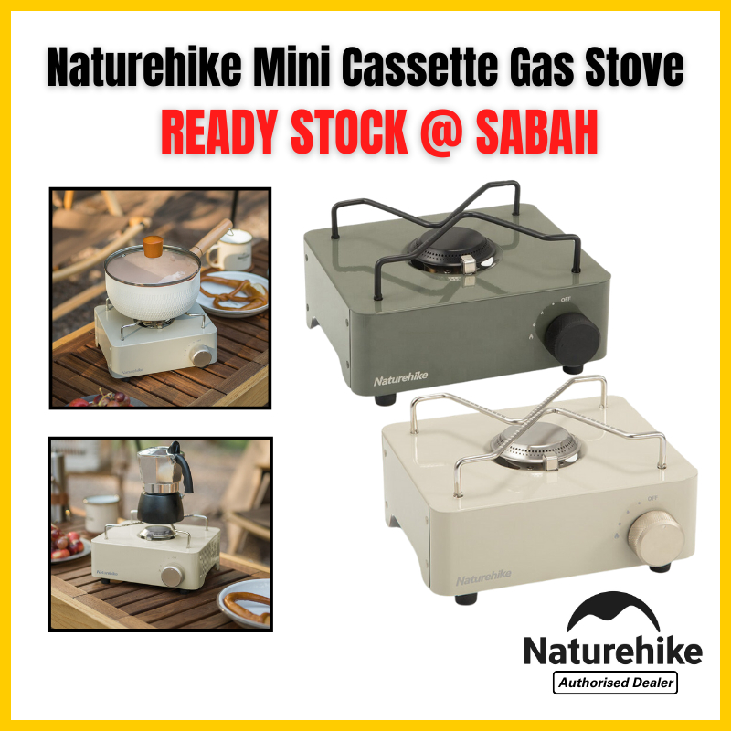 [SABAH] Naturehike Gas Stove Mini Cassette Camping Portable Cooker ...