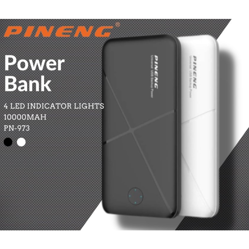 PINENG PN-973 (100% Original) 10000mAh One Output Lithium Polymer Power ...