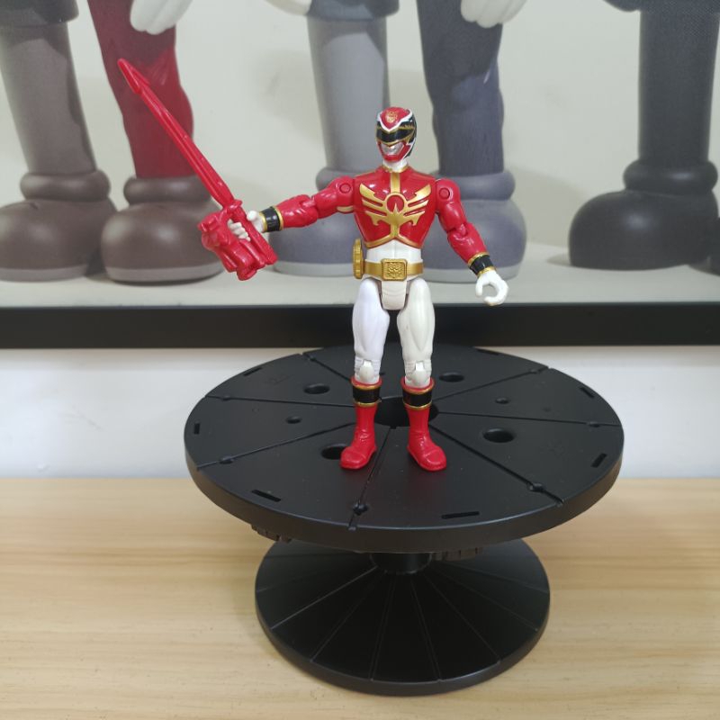 Bandai Power Rangers Megaforce Tensou Sentai Goseiger Gosei Red Figure ...