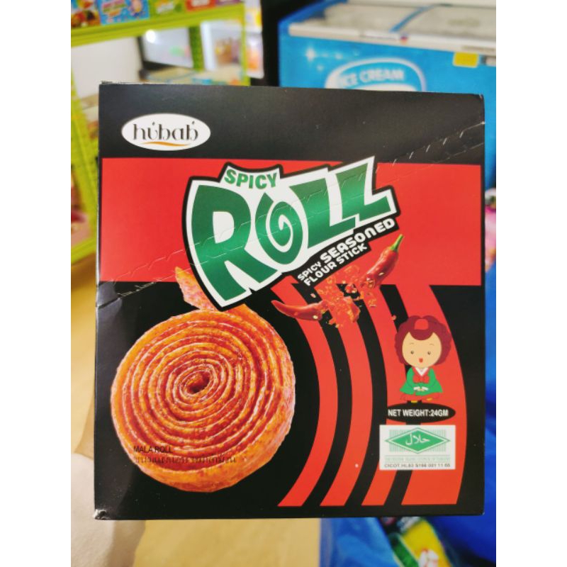 HUBAB SPICY ROLL SPICY SEASONED FLOUR STICK (13X24G) | Shopee Malaysia