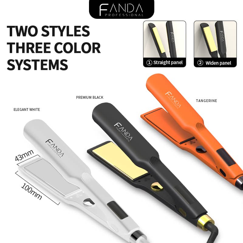 Fanda Pro Iron hair straightener fanda hair iron fanda flat iron ...