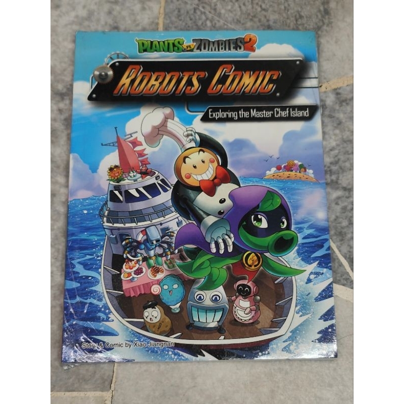 Plants vs Zombies 2- Robots Comic 5: Exploring The Master Chef Island ...