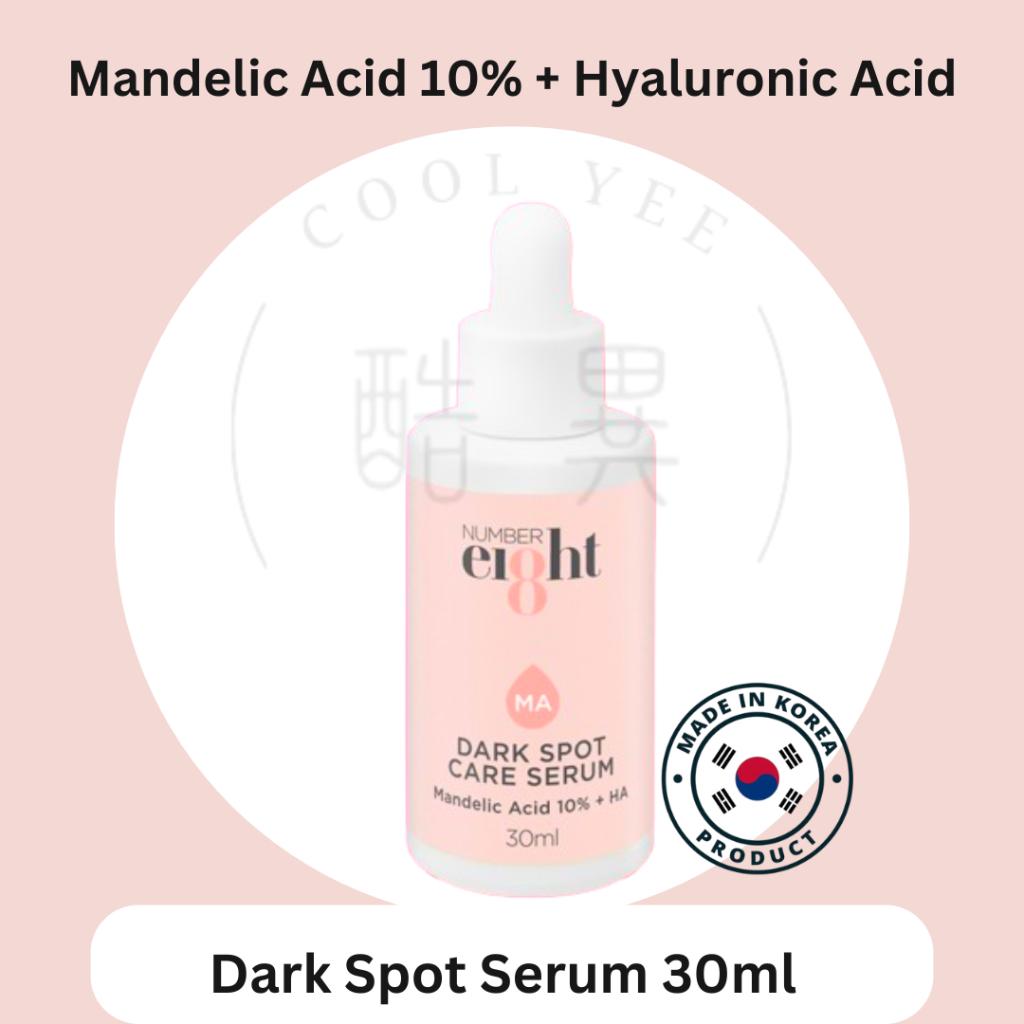 Number Eight Ei8Ht Dark Spot Serum Mandelic Acid 10% + Hyaluronic Acid ...