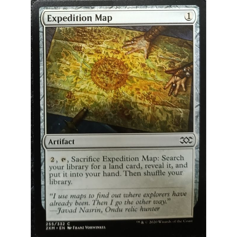 Magic The Gathering : Expedition Map Common Double Masters card ...