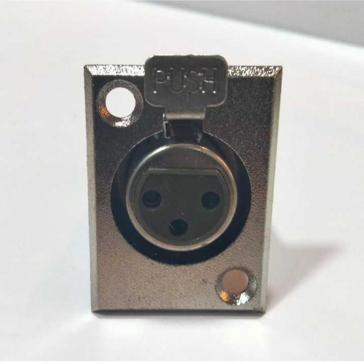 HY 3 Pole Female XLR Receptacle With Solder Lugs | Shopee Malaysia