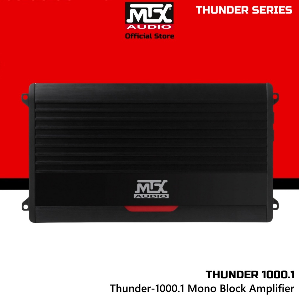 MTX Audio Thunder Series Mono Block Class D Amplifier (1000 Watt RMS ...