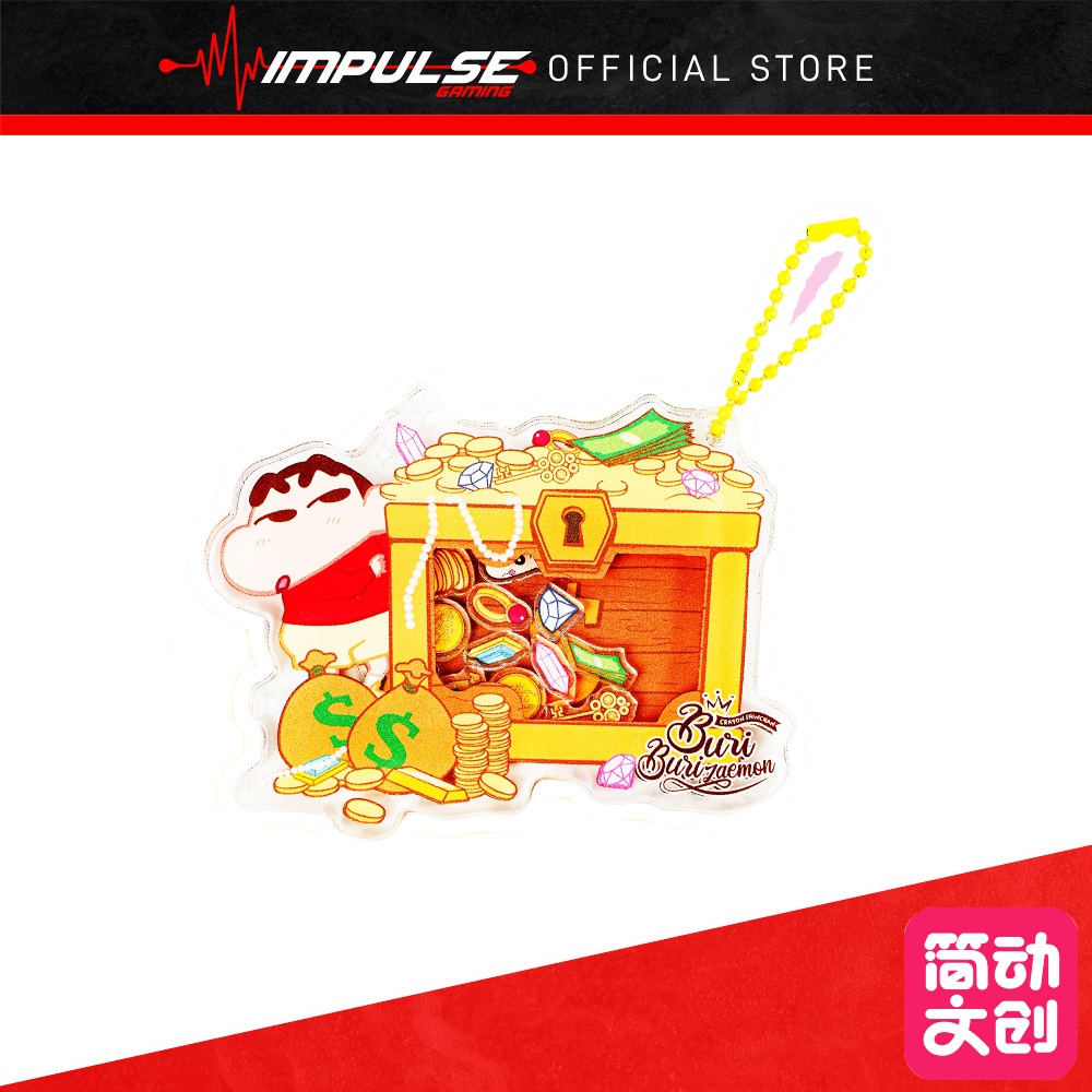 Jandoon Crayon Shin-Chan Acrylic Shake Toys - Money Bag Style Series ...