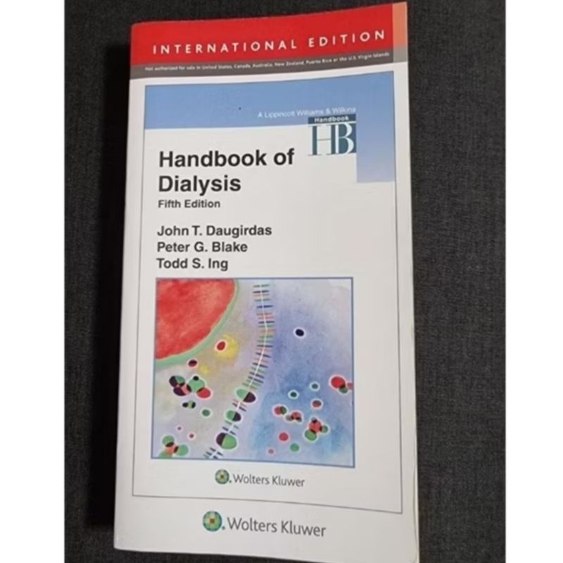 Handbook of dialysis 5th edition | Shopee Malaysia