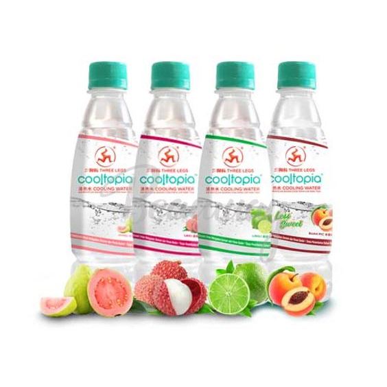 THREE LEGS COOLTOPIA COOLING WATER 320ML(Heat Relief) | Shopee Malaysia