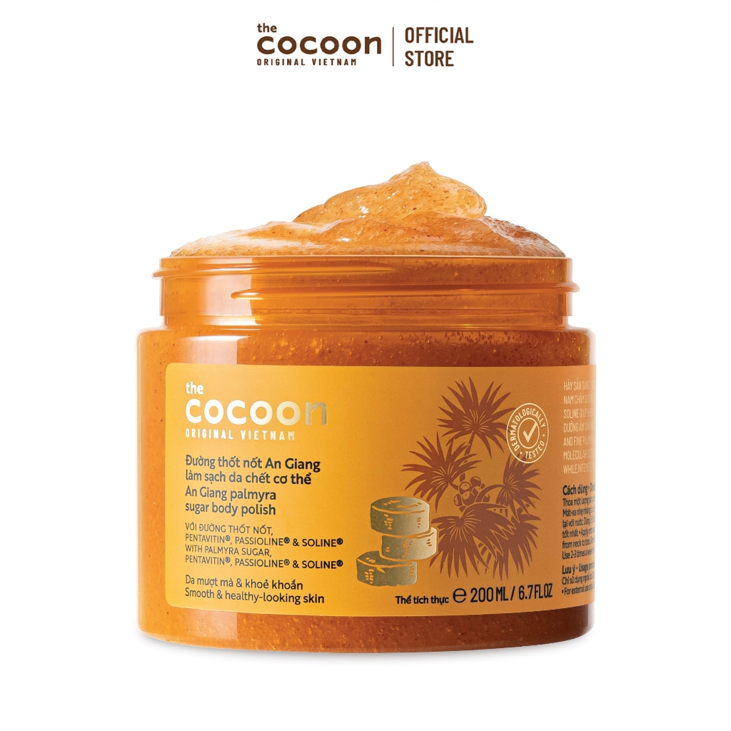 COCOON An Giang Palmyra Palm Body Polish For Smooth and Vital Skin ...