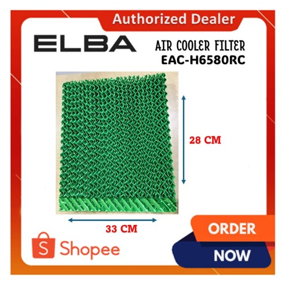 ELBA AIR COOLER FILTER EAC-H6580RC (WH) | Shopee Malaysia
