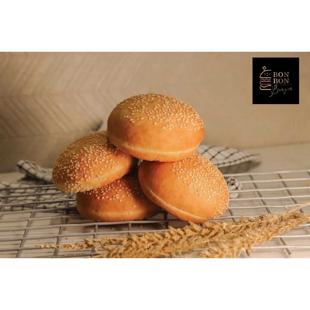 Regular sesame/no sesame fresh burger bun/roti (6nos/12nos/24nos) Ready ...