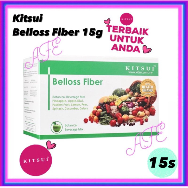 Value Buy 🔥 EXP: 06/2027 Kitsui Belloss Fiber Belly Loss Fiber | Shopee ...