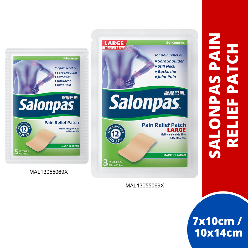Salonpas Pain Relief Patch - Assorted Size | Shopee Malaysia