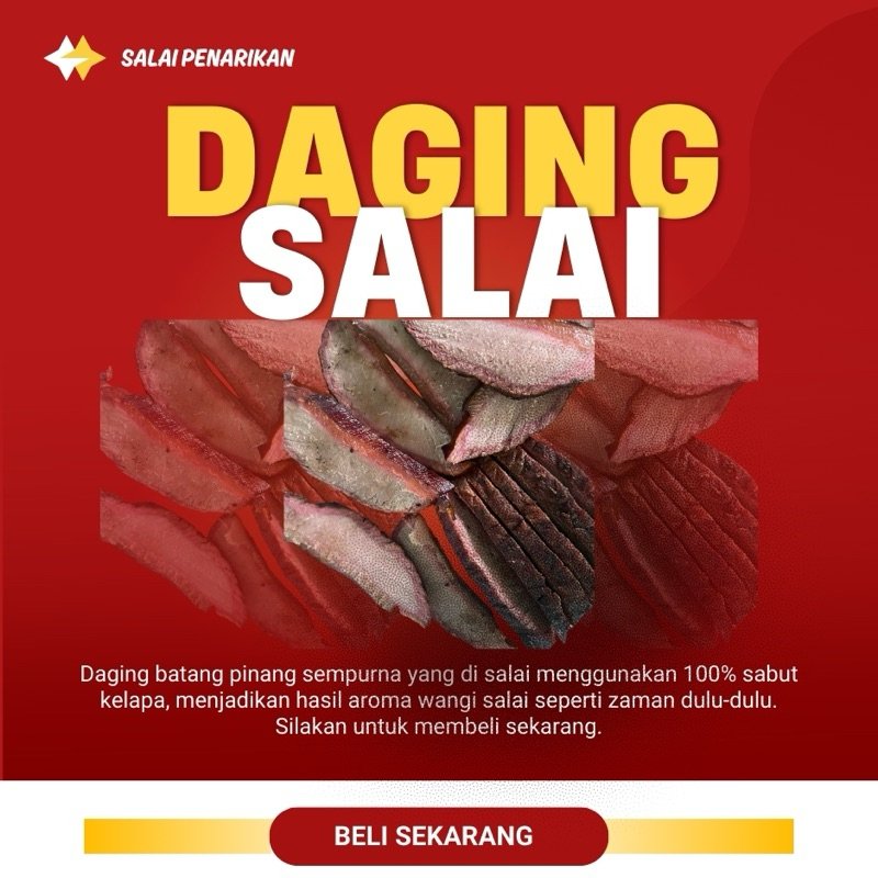 DAGING SALAI | BATANG PINANG | SABUT KELAPA | ORI PENARIKAN JEMPOL ...