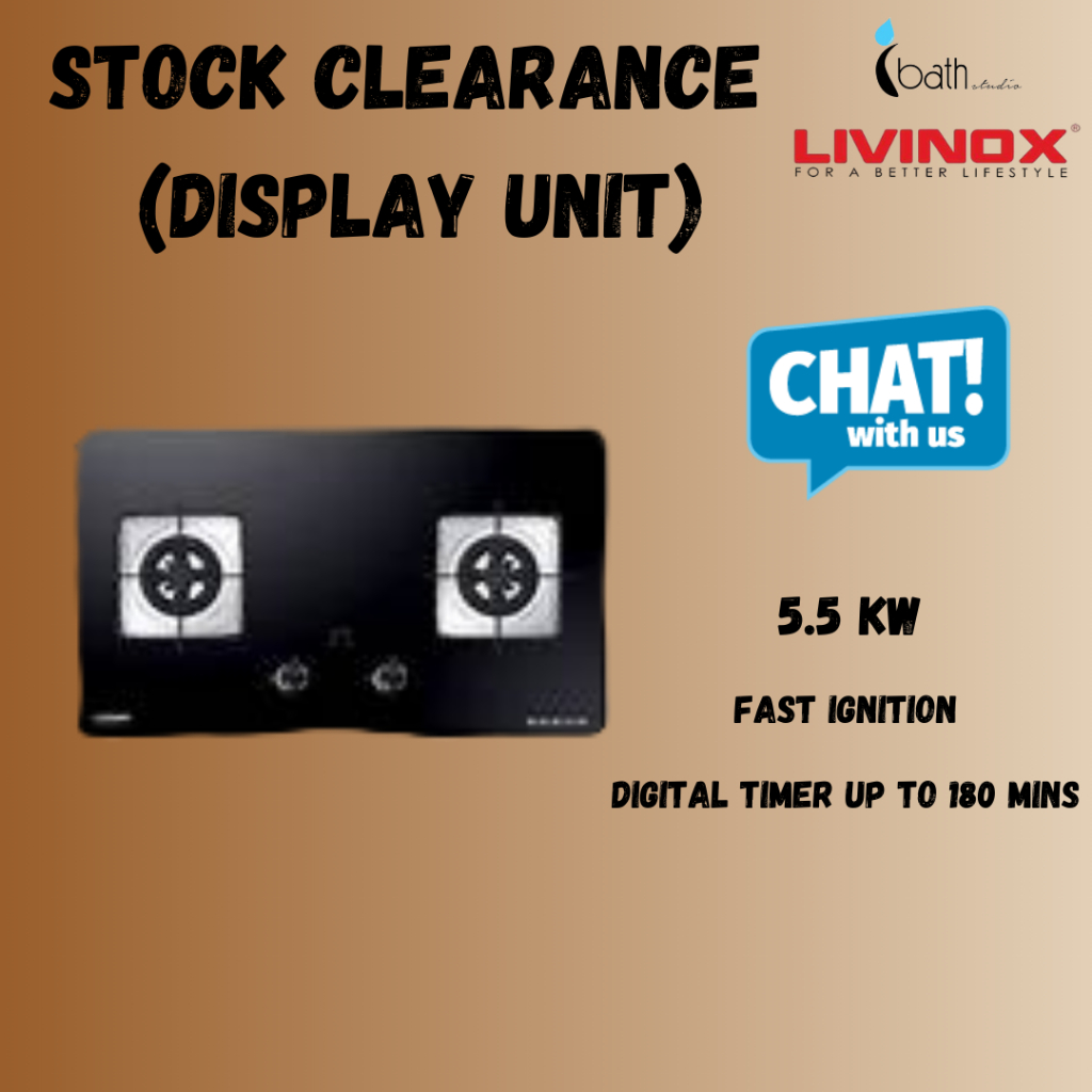 [Display Unit] Livinox Built Hob LGH-588T 2B-BL | Shopee Malaysia