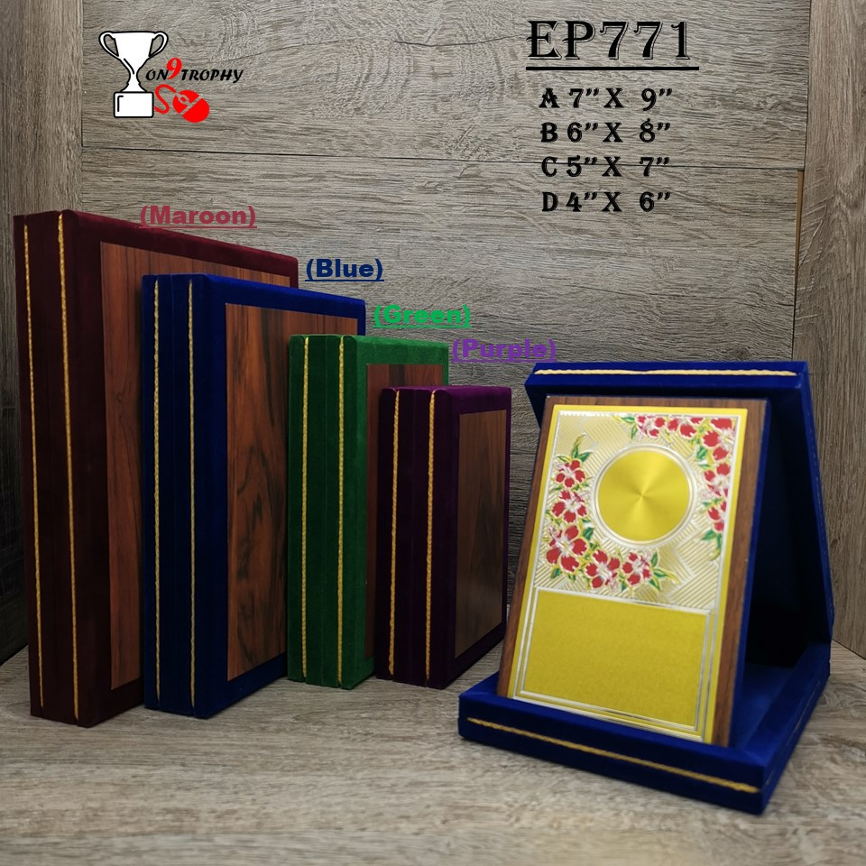 PLAQUE #PLAK KAYU VELVET BOX EP771 SOUVENIR【Ready Stock】* | Shopee Malaysia