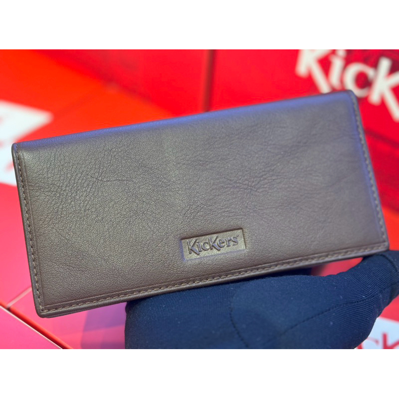 Kickers Genuine Leather Long Purse 💯% Ori ( 52409 ) | Shopee Malaysia