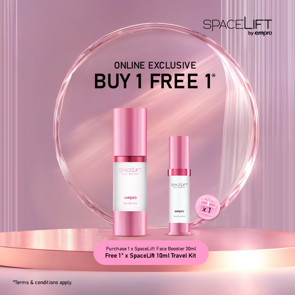 Empro Spacelift Face Booster (30ml) free Travel Kit 10ml | Shopee Malaysia