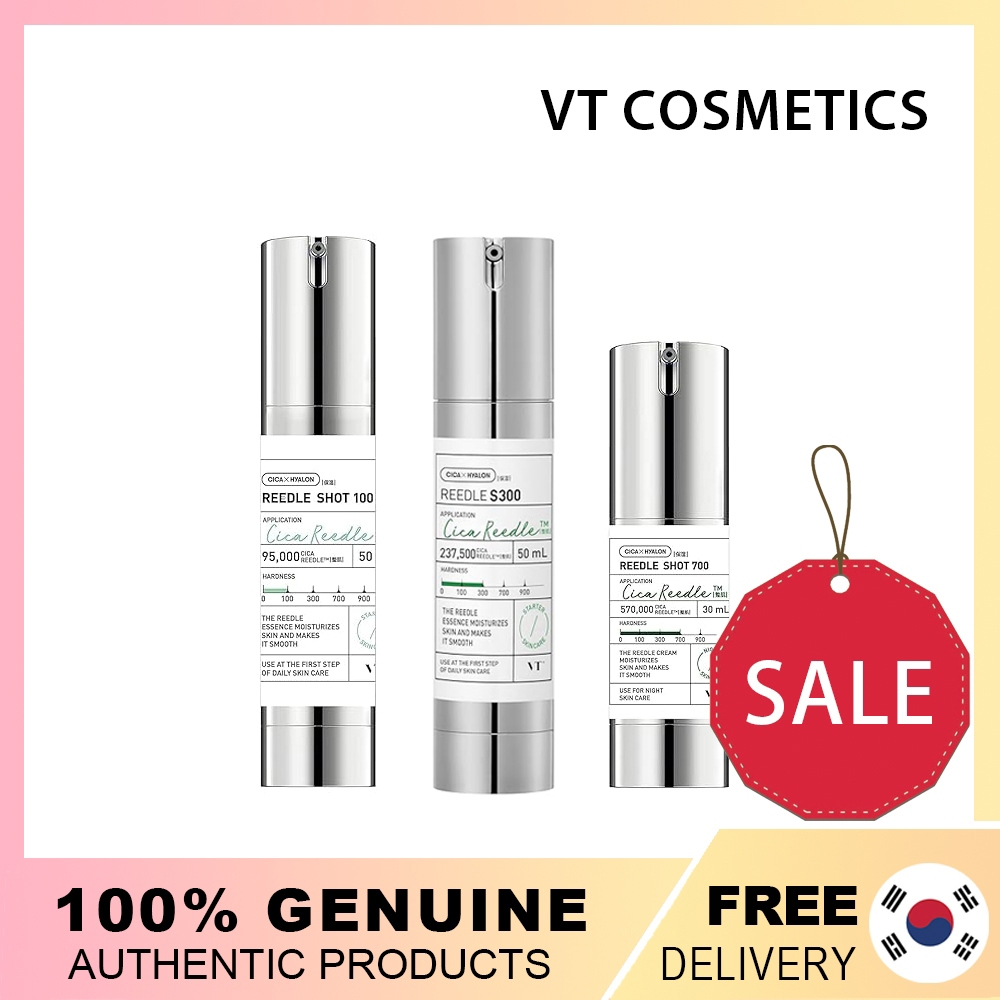 Original VT Reedle Shot 100/300/700 50ml skin starter, skin absorption improvement | Shopee Malaysia