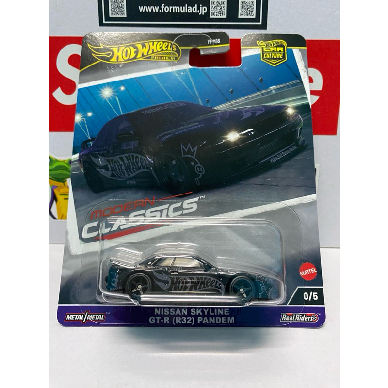 Hot wheels premium car culture modern classic nissan skyline r32 pandem chase car | Shopee Malaysia