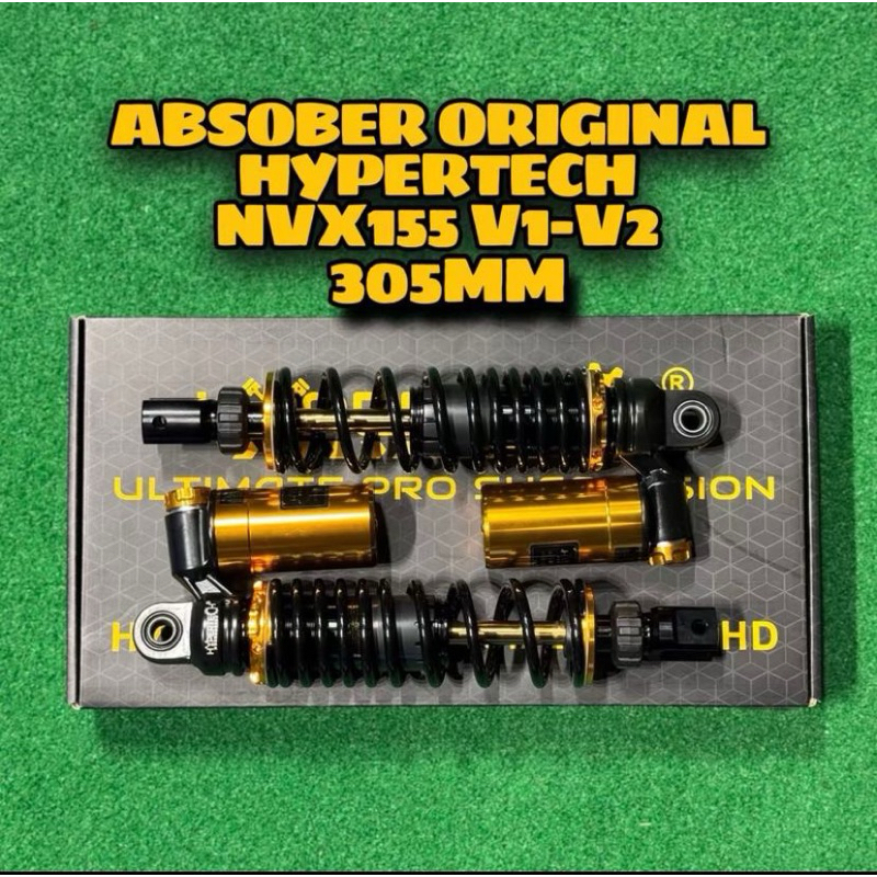 100% ORIGINAL HYPERTECH YAMAHA NVX V1 V2 285MM 305MM BLACK EDITION ...