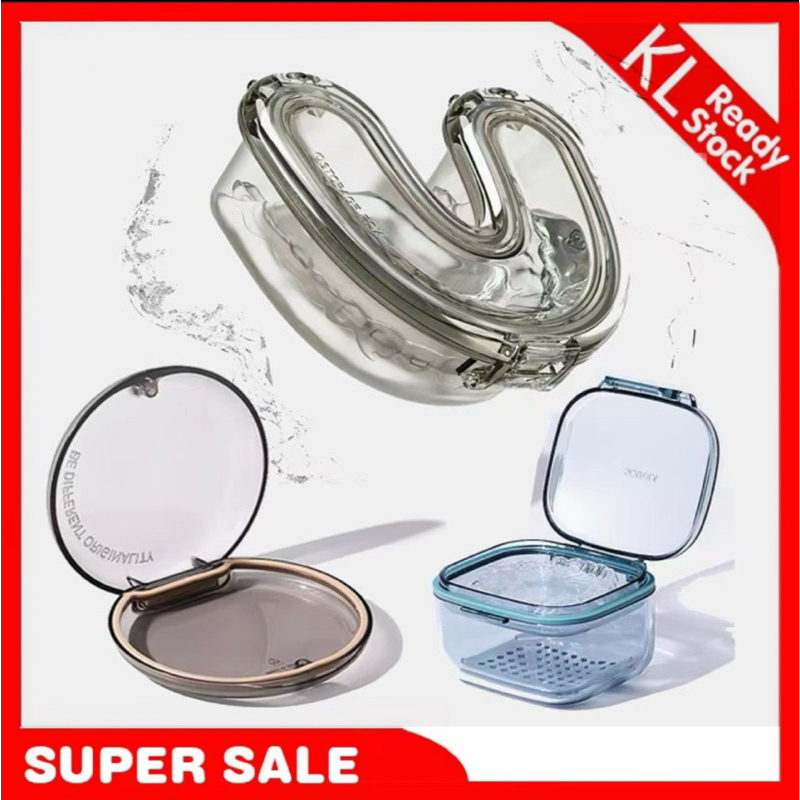 U-Shaped Retainer Storage Box Teeth Aligners Retainer Case Storage Box ...