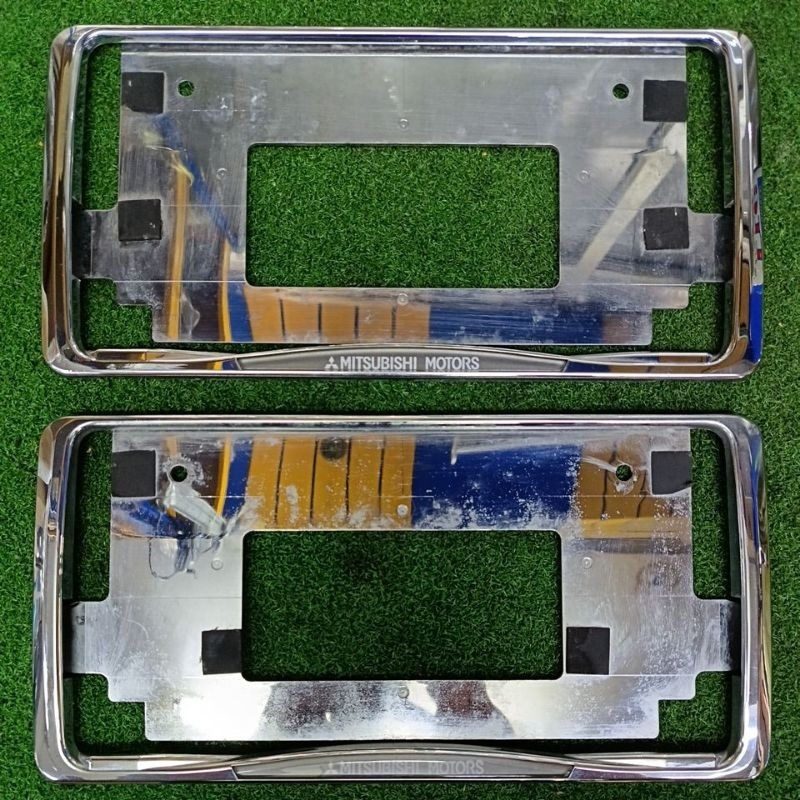 mitsubishi frame plate (2pcs) | Shopee Malaysia