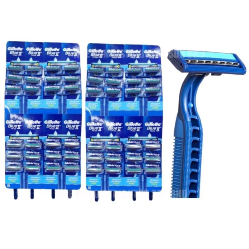Gillette Blue 2 / Blue II Plus Disposable Razor PISAU CUKUR (1unit ...