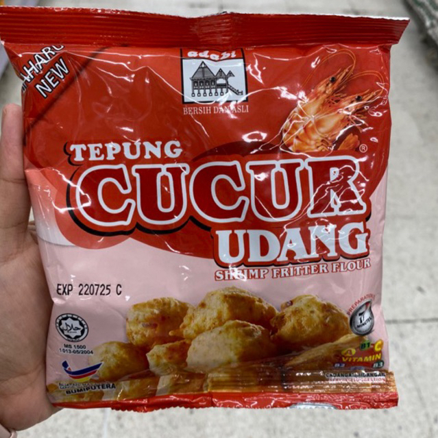 Adabi Tepung Cucur Udang Prawn Fritter Flour Ready stock halal | Shopee ...
