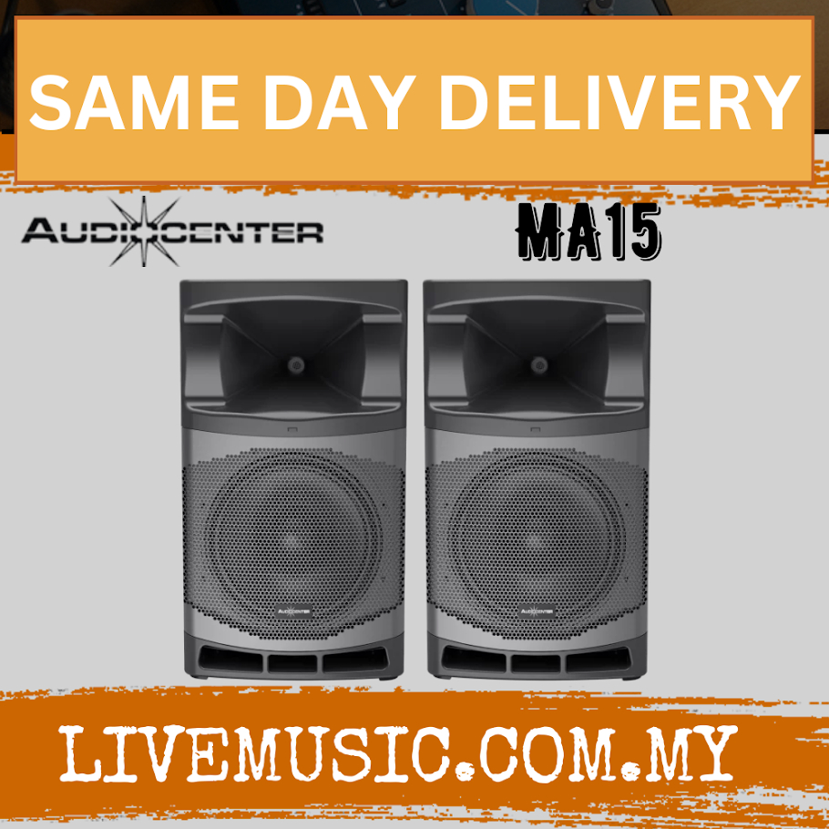 Audiocenter MA15 15" 800W Portable Active DSP Controlled Speaker - Each ...